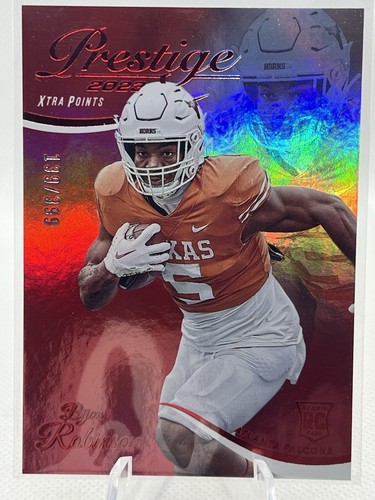 2023 Panini Prestige - Rookies Bijan Robinson #304 Xtra Points Premium ...