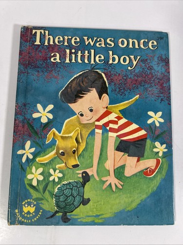 There Was Once A Little Boy - A Wonder Book - 1959 (VINTAGE Children's ...