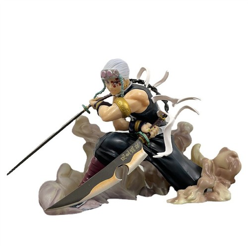 Anime Demon Layer Uzui Tengen Standing Model PVC Figure 15cm No Box ...