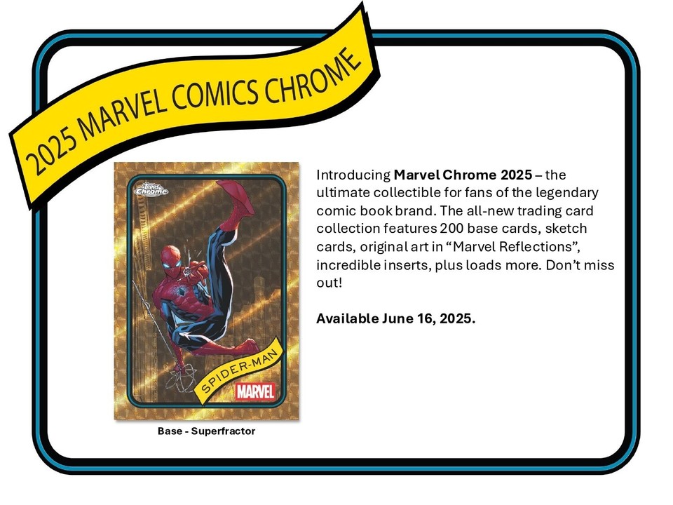 Abomination 2025 Topps MARVEL CHROME 1/2 Case (6 Hobby Box) Break #15 | eBay