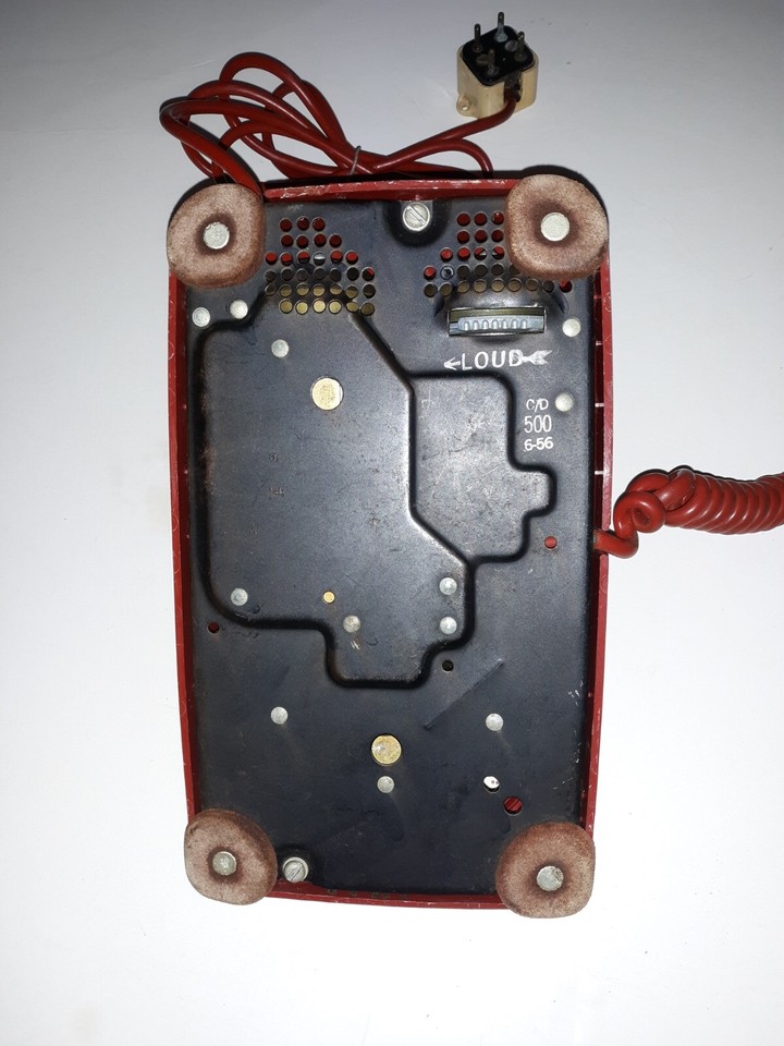 Western Electric / Bell System Cardinal,Cherry Red 1950,s 500CD ...