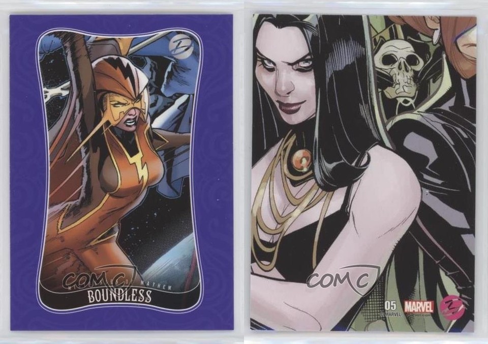2014 Marvel Dangerous Divas Series 2 Mistresses of Mayhem Boundless #05 0ni5 | eBay