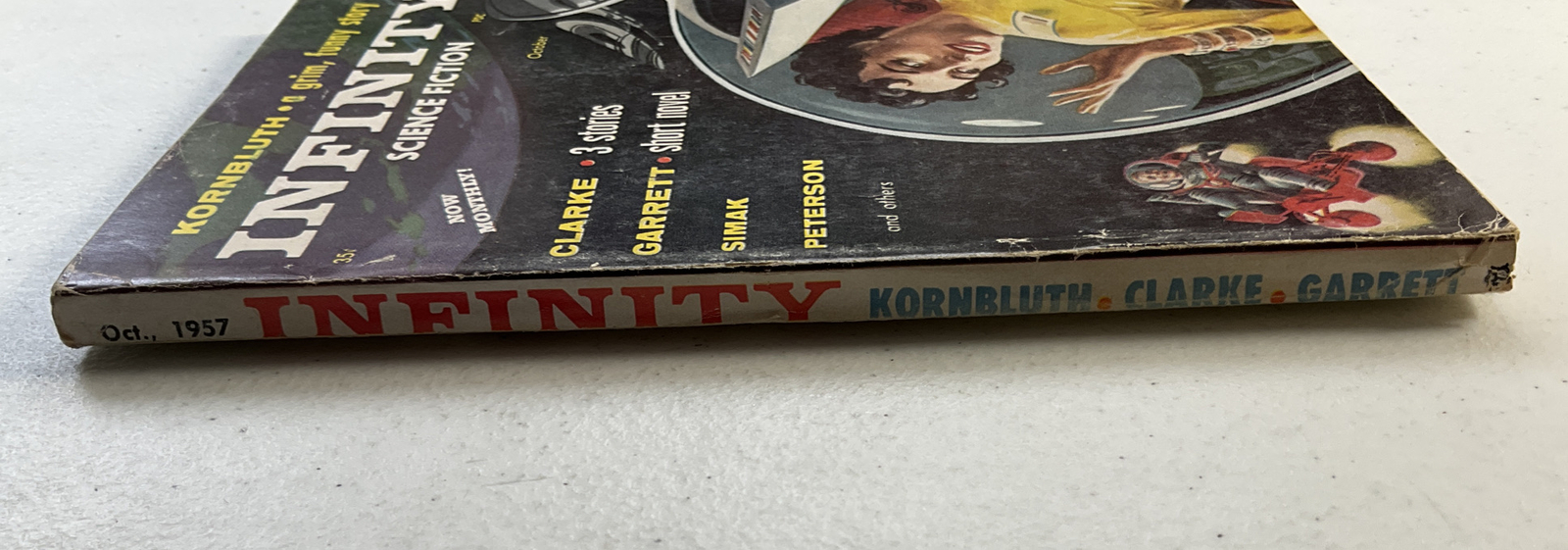 INFINITY SCIENCE FICTION October 1957 Clarke | eBay