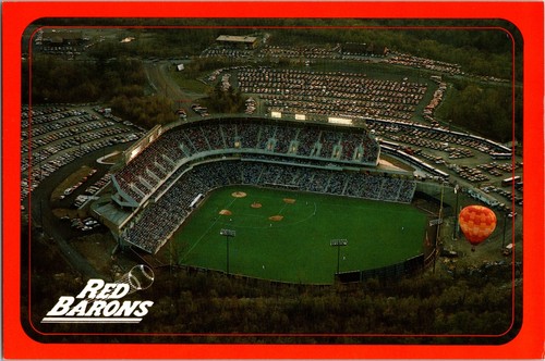 Postcard Red Barons Baseball at Lackawanna County Stadium Moosic ...