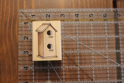 RUBBER STAMPEDE Birdhouse Box House Bird Wood Stamp A1588D | eBay