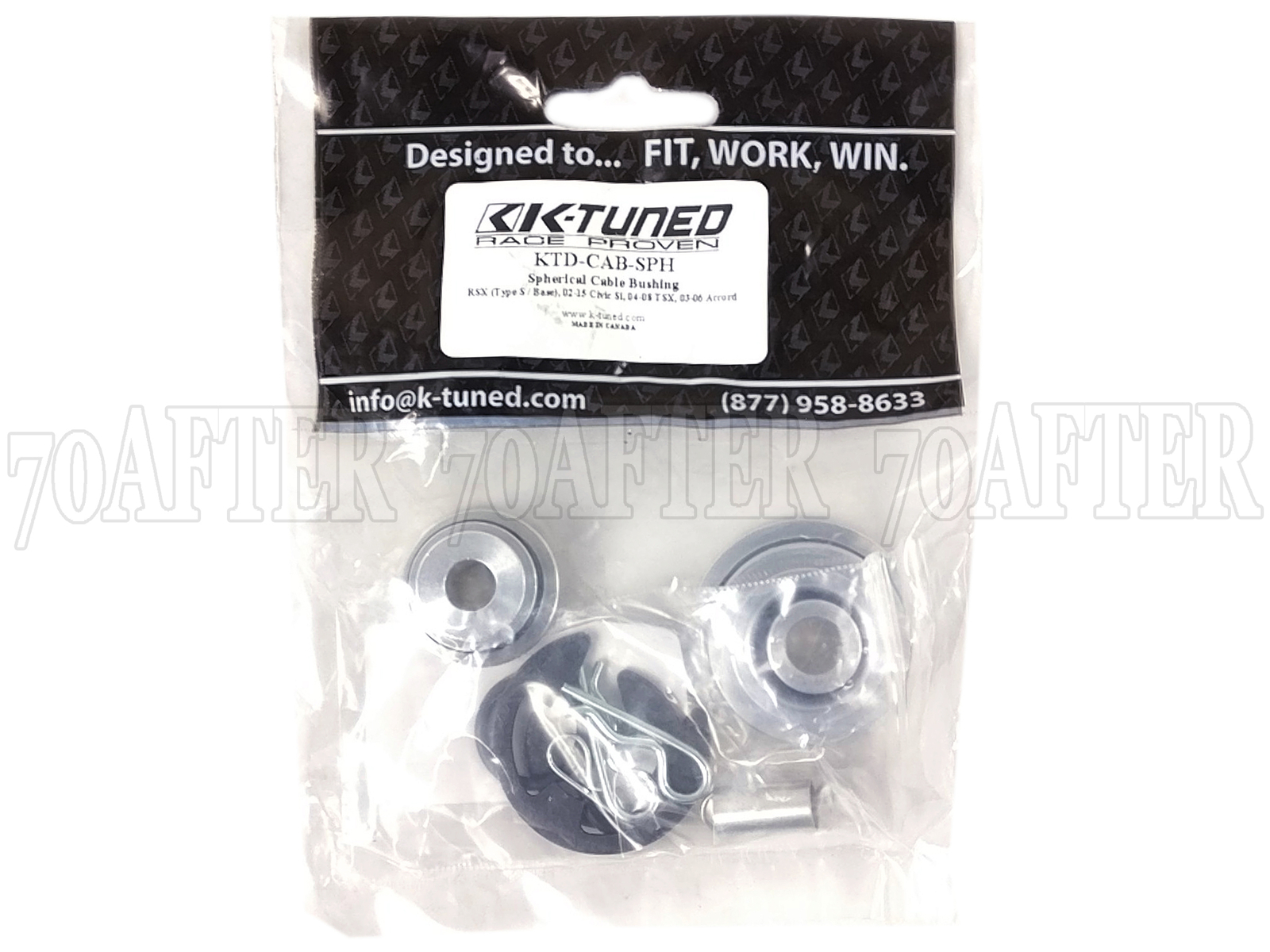 K-Tuned Spherical Shifter Cable Bushing for EP3/CM/CL9/DC5/FA5/FG2FB6 ...