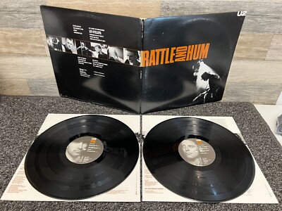U2 Rattle and Hum ISLAND 2xLP Club Edition Gatefold Vinyl 91003 - See ...