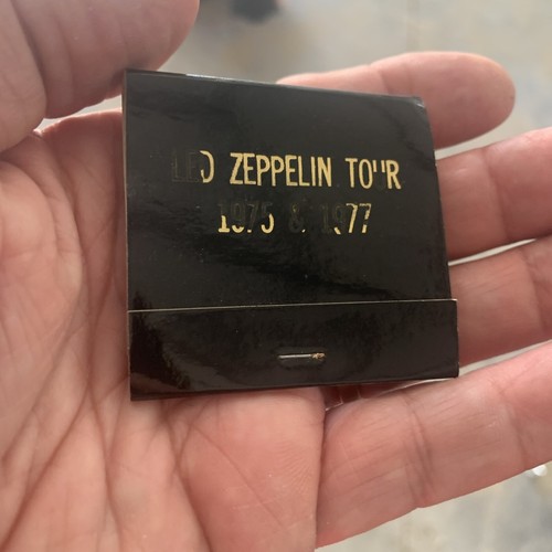 LED ZEPPELIN matchbook Matches 1975 & 1977 | eBay