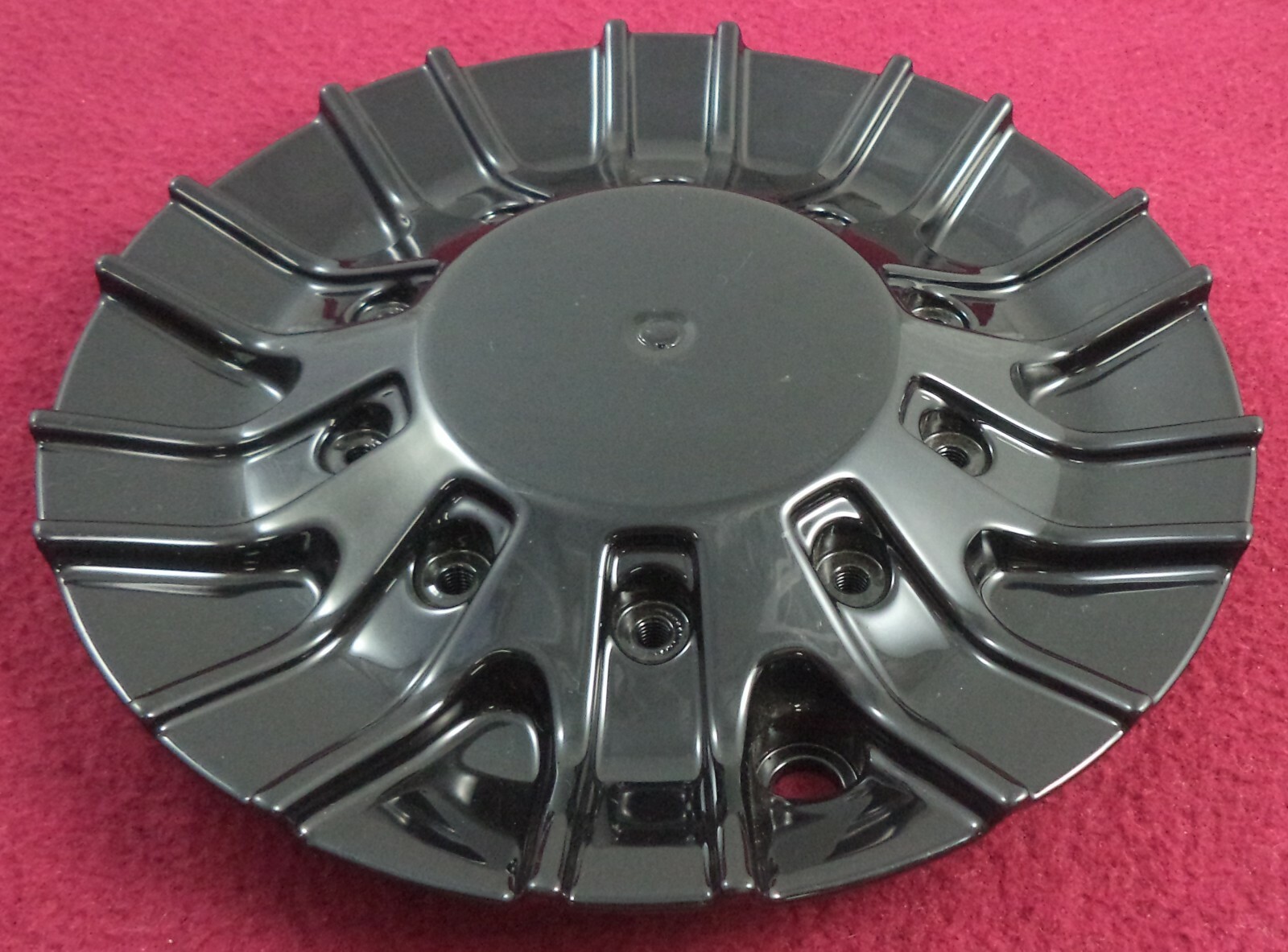 Helo Wheels Gloss Black Custom Wheel Center Cap # M-875-1 | eBay