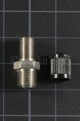 [x1] 1/8" NPT MPT Stainless Steel SS316 Air Compressor Tank Fill Valve ...