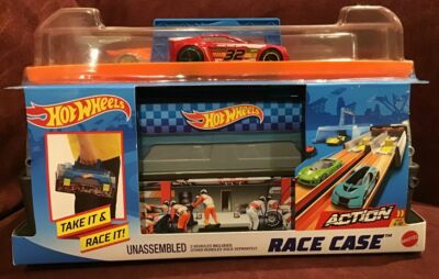 2020 New MIB Mattel Hot Wheels Race Case 887961054972| eBay