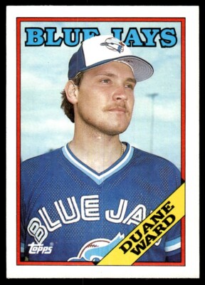 1988 Topps Baseball Card Duane Ward Toronto Blue Jays #696 | eBay