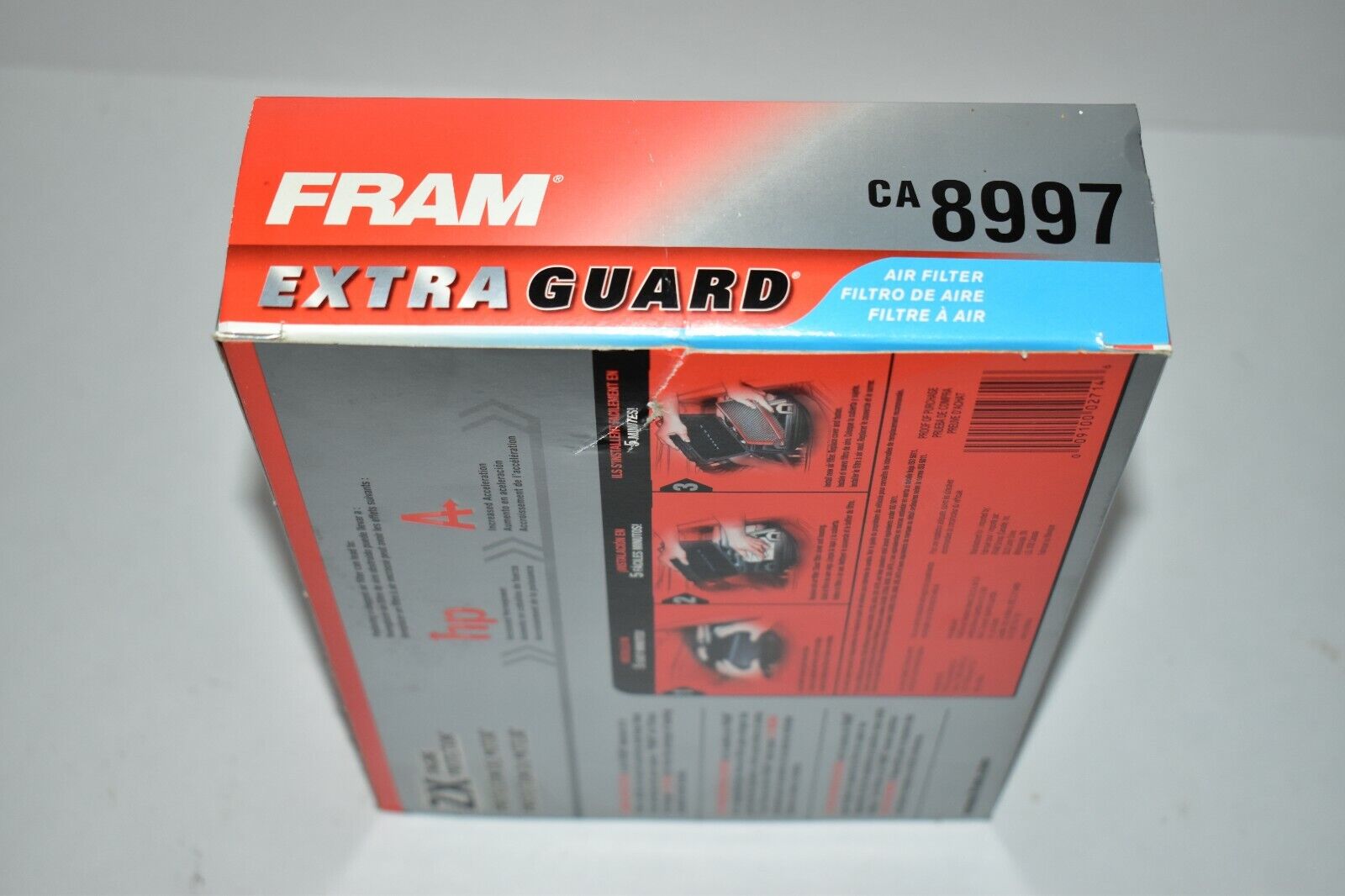 Fram Extra Guard Air Filter. 2X Engine Protection. CA8997. New. Old ...