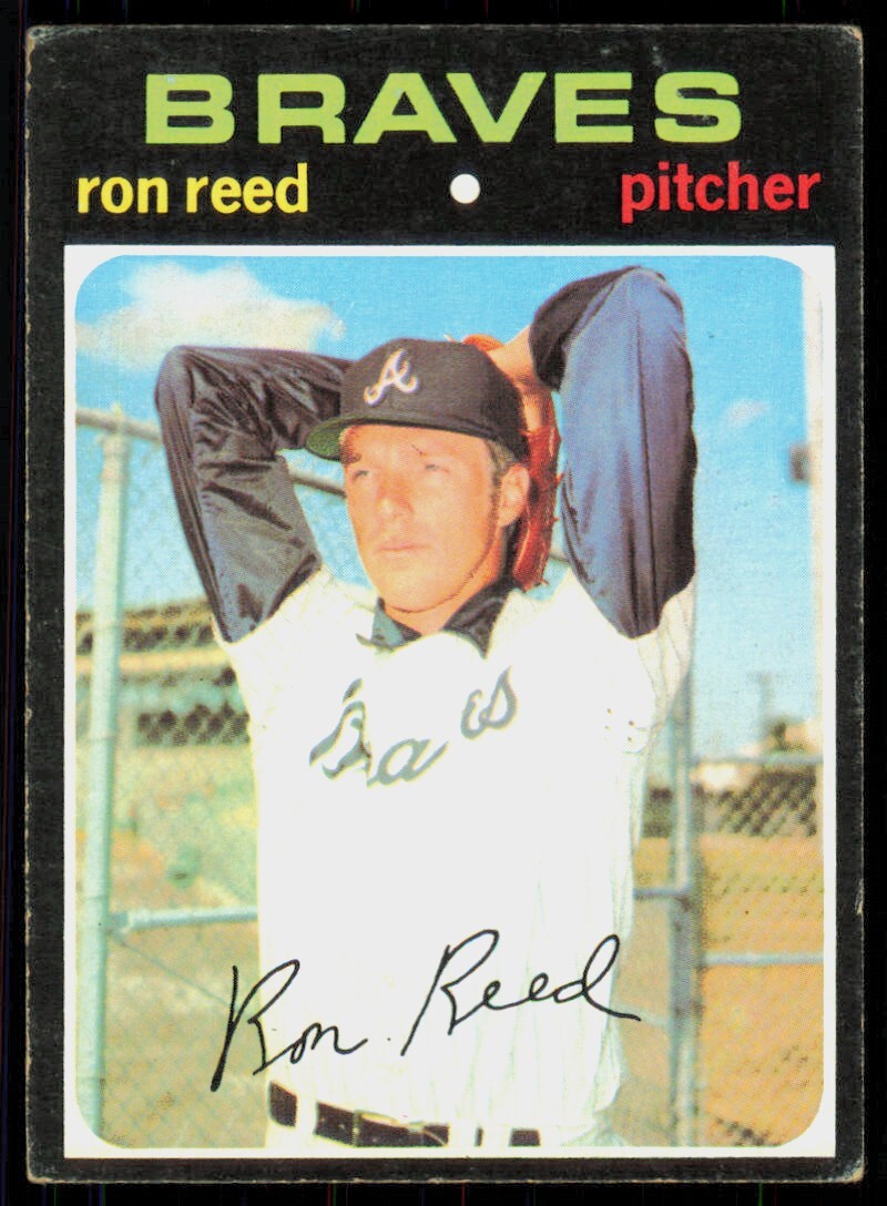 1971 Topps Base Set Ron Reed Atlanta Braves #359 | eBay