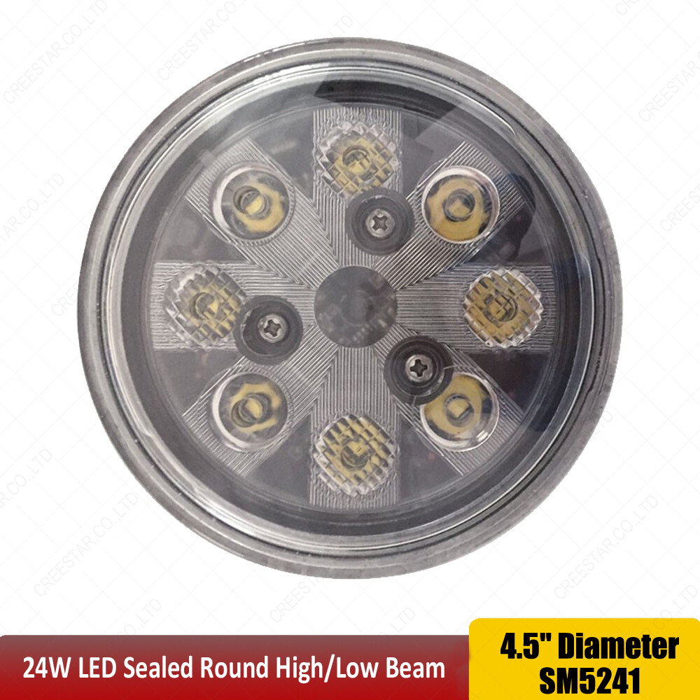 LED Landing Light For Aircraft 14/28 Volt PAR36 GE 4411 GE 4509 -Hi/Lo ...