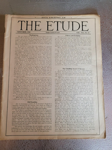 Etude Magazine (vintage, many issues) | eBay