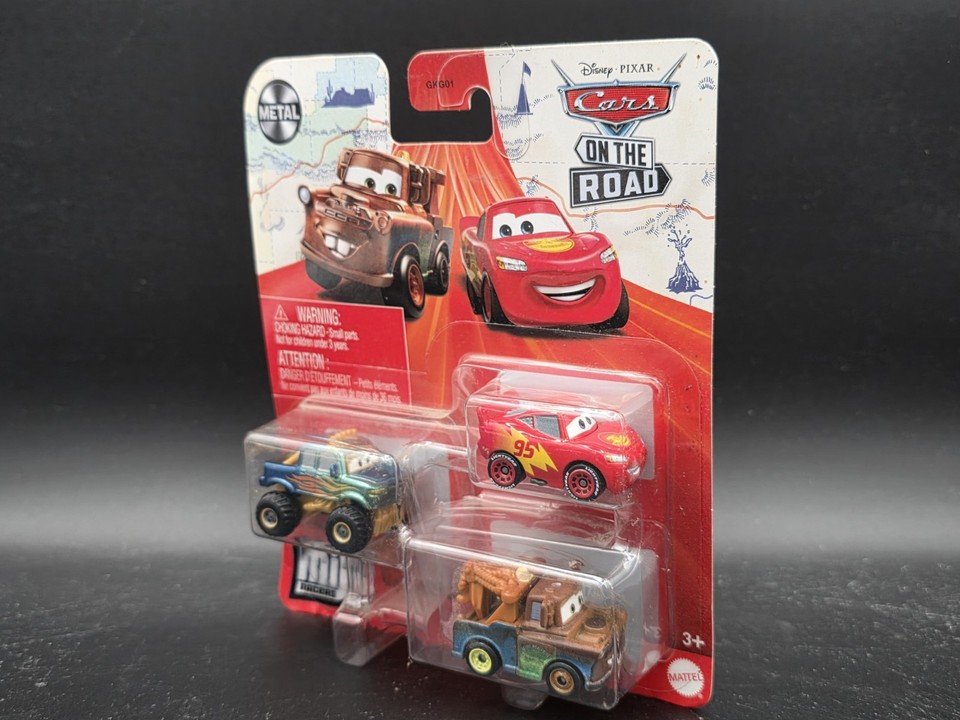 Disney Pixar CARS On The Road Mini Racers Ivy Lightning McQueen Mater ...