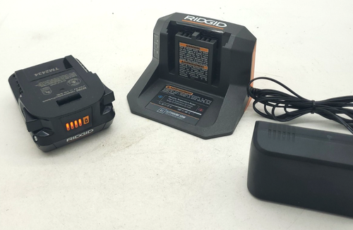 Genuine RIDGID 18V 2.0 Ah Lithium-Ion Battery and Charger R87002-3 | eBay