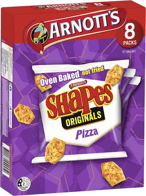 Arnott's Shapes Original Crackers Pizza Multipack 8 Pack | eBay Australia