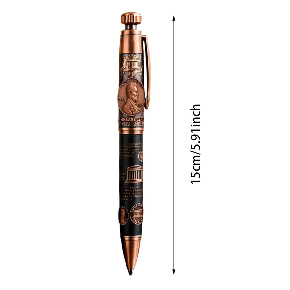 The Last Cent 2025 Commemorative Pen, Penny Final Chapter Collectible ...