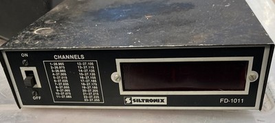 Siltronix Frequency Counter FD 1011 40 Channel Tested & Works | eBay