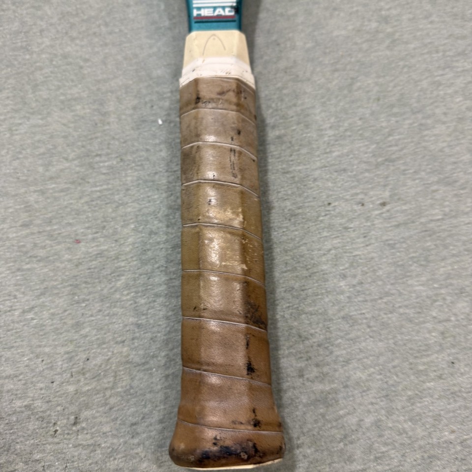 Head Graphite Master Tennis Racquet grip 4 5/8 Leather Grip | eBay