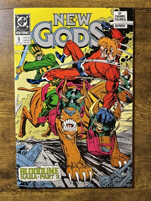NEW GODS 9 HIGH GRADE MARK EVANIER STORY PARIS CULLINS COVER DC COMICS ...