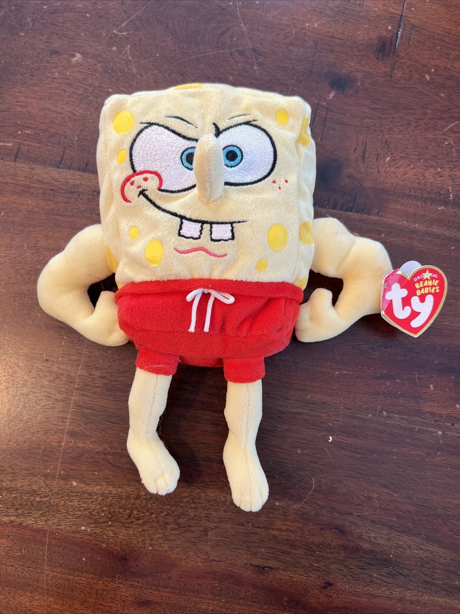 Spongebob Lifting Stuffed Animals