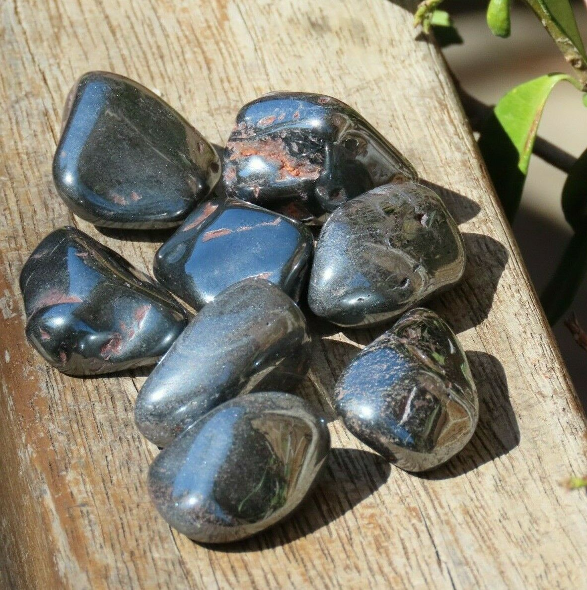 Polished Hematite Silver Hematite Tumbled For Sale Rock And Mineral