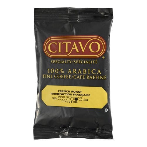 Citavo Coffee Ground French Roasted Fine 64g/2.25oz(21/Case)-Canadian ...