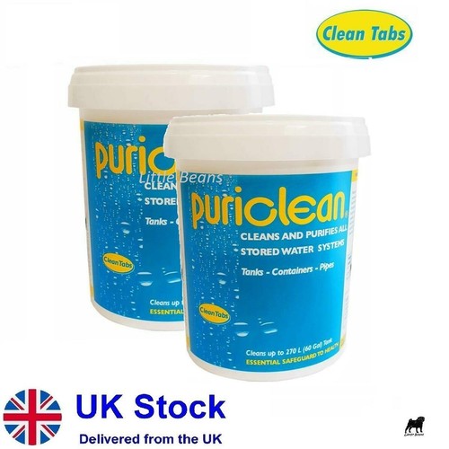 Puriclean Water Purification Treatment 400g Caravan Water System ...