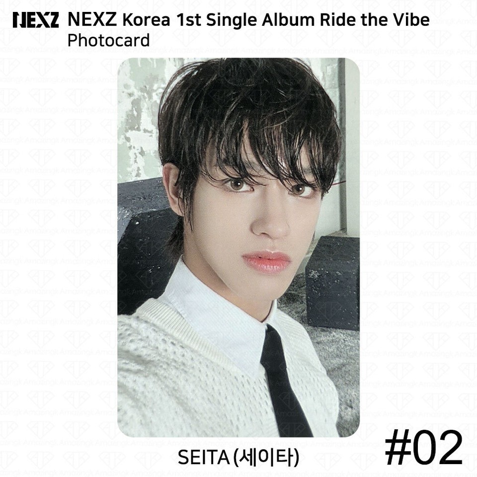NEXZ Korea 1st Single Album Ride the Vibe Official Photocard Postcard ...