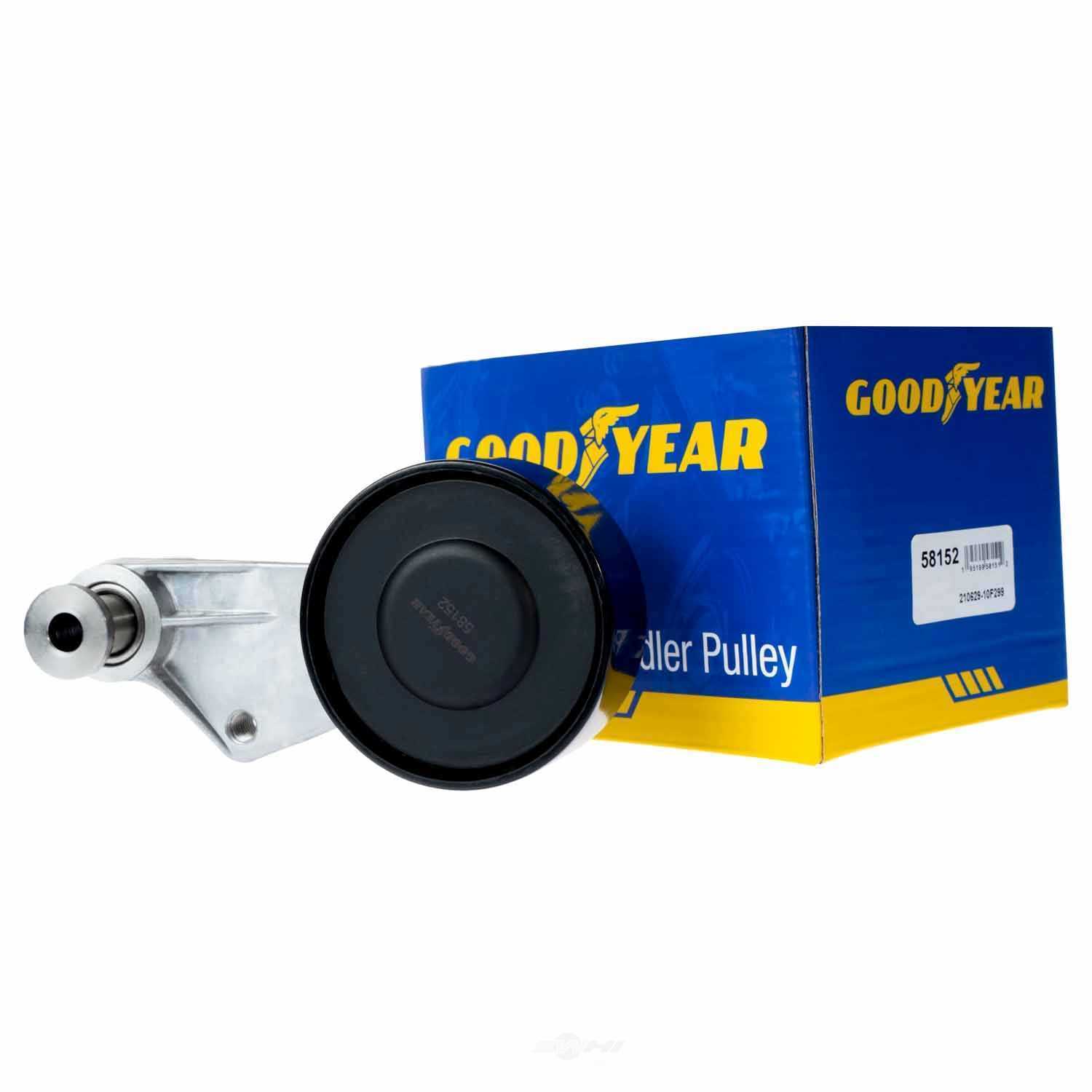 Accessory Drive Belt Idler Pulley Goodyear 58152 for sale online | eBay
