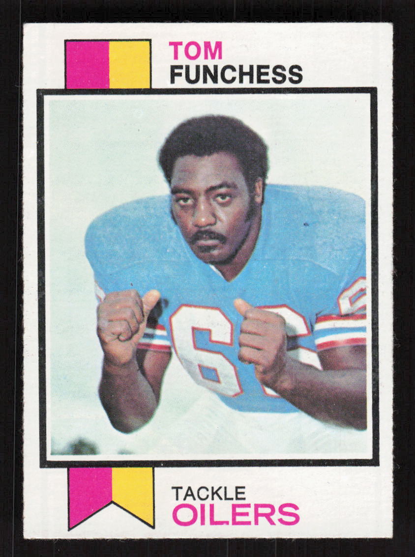 1973 Topps Set-Break #376 Tom Funchess Rookie Houston Oilers | eBay