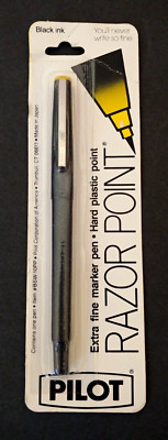 Pilot Vintage Razor Point Extra Fine Marker Pen Hard Plastic Point ...