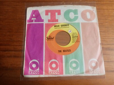 The Beatles - Hello Goodbye 1967 Vinyl, 7", 45 RPM, Single 701 | eBay