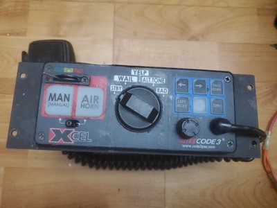 Code 3 XCEL Programmable Siren FREE SHIPPING | eBay