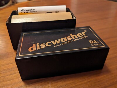 RaRe DISCWASHER Record Care D4 System Cleaner Brush FULL BOTTLE Stylus ...