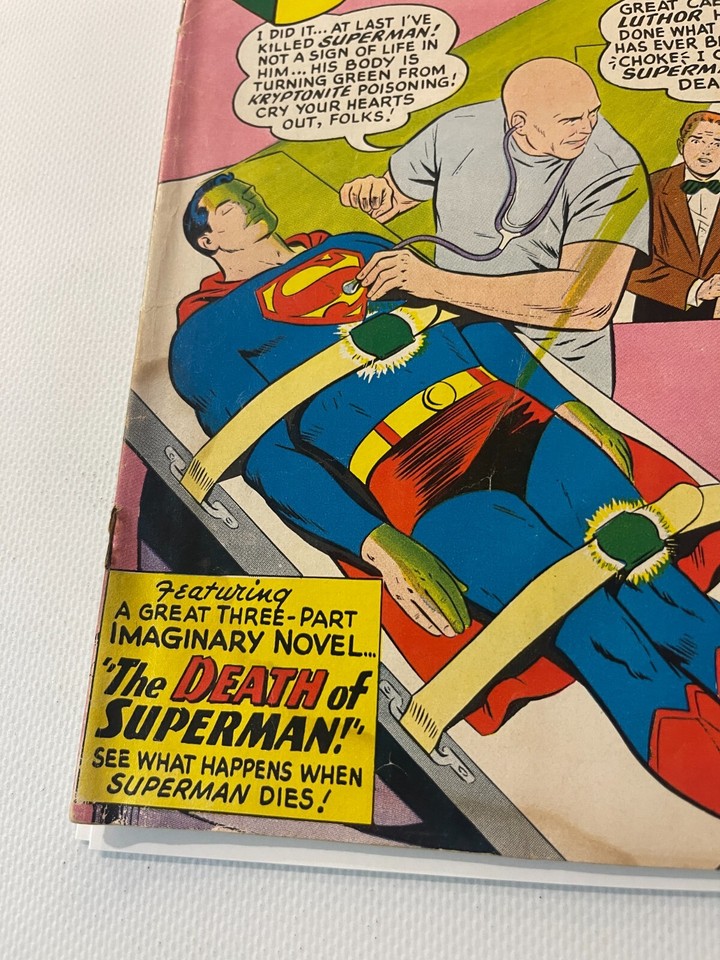 Superman # 149 VG/FN DC Comic Book Silver Age Dinosuar Dragon Cover 2 ...