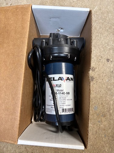 DELAVAN AG PUMPS 5850-114E-SB Diaphragm Pump, PolyP, 5Cmb, 5gpm, 70psi ...