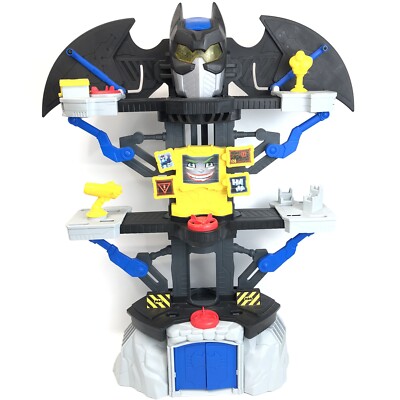 Fisher Price Imaginext Transforming DC Super Friends Batman Batcave ...