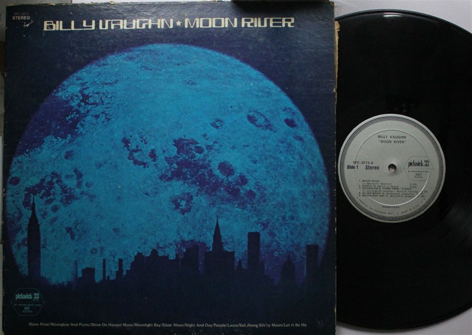 50'S & 60'S Lp Billy Vaughn Moon River On Pickwick | eBay