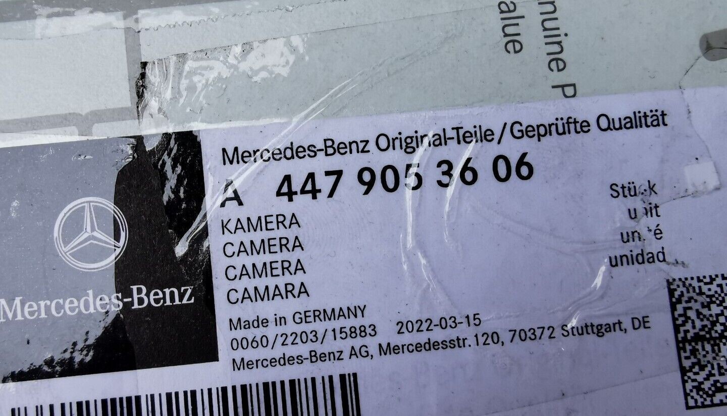 Original Mercedes-Benz W447 Surround View Camera A0009050806 for sale ...