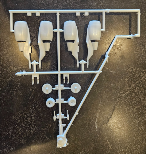 1/144 Scale CFM 56A Engines from Revell A320 Kit | eBay