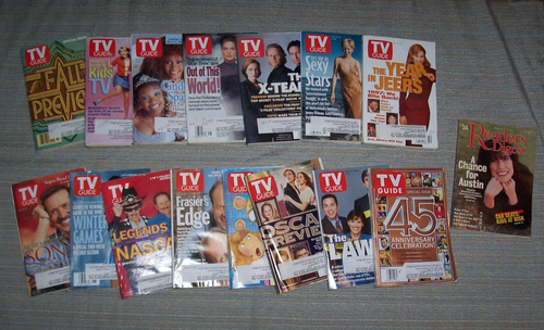 TV Guide Lot of 15 TV Guides 1997 &1998 | eBay