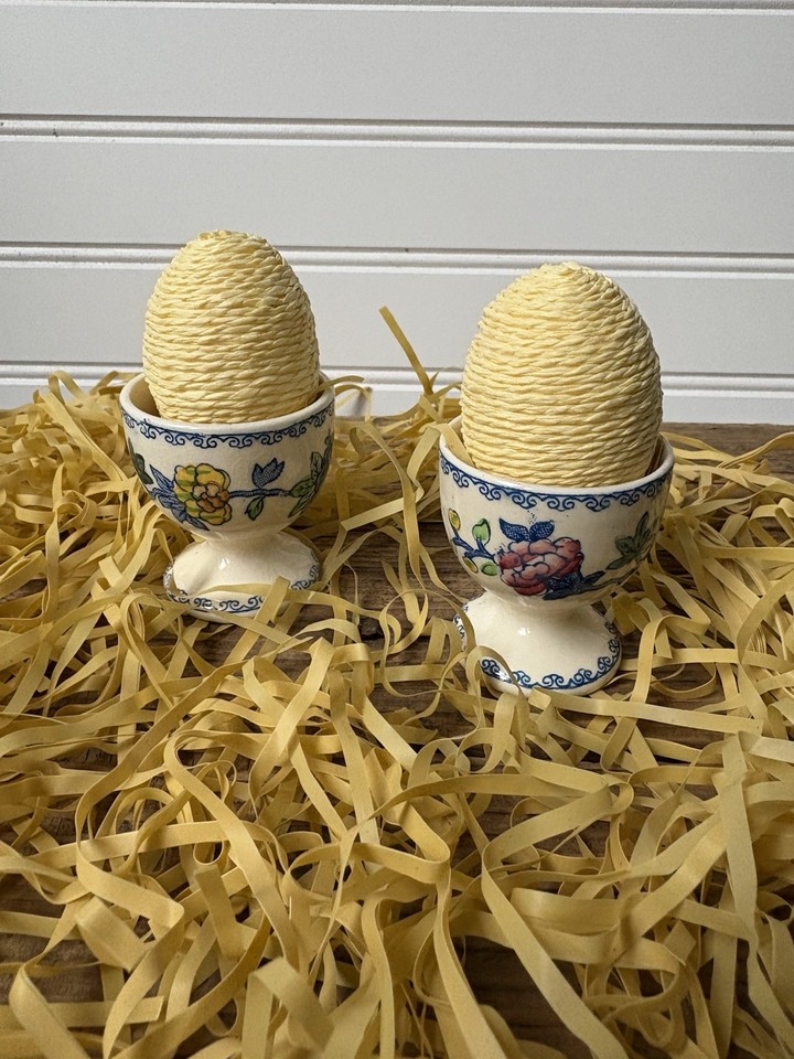 Pair of Mason’s England Regency Multi Color Transferware Egg Cups | eBay UK