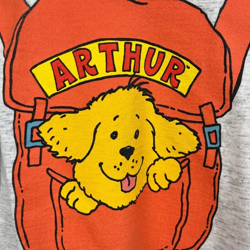 Vintage Arthur Front & Back Backpack Sweatshirt 5/6 USA | eBay
