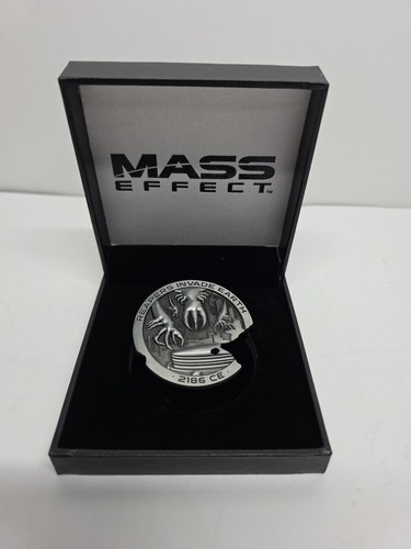 Mass Effect The Fall of Earth Reapers Invade Attack Challenge Coin Sold ...