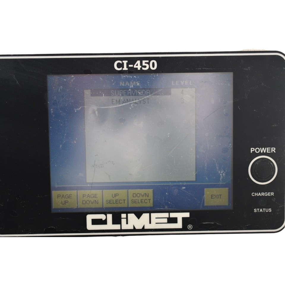 Climet CI-450 Cleanroom Portable Airborne Particle Counter | eBay