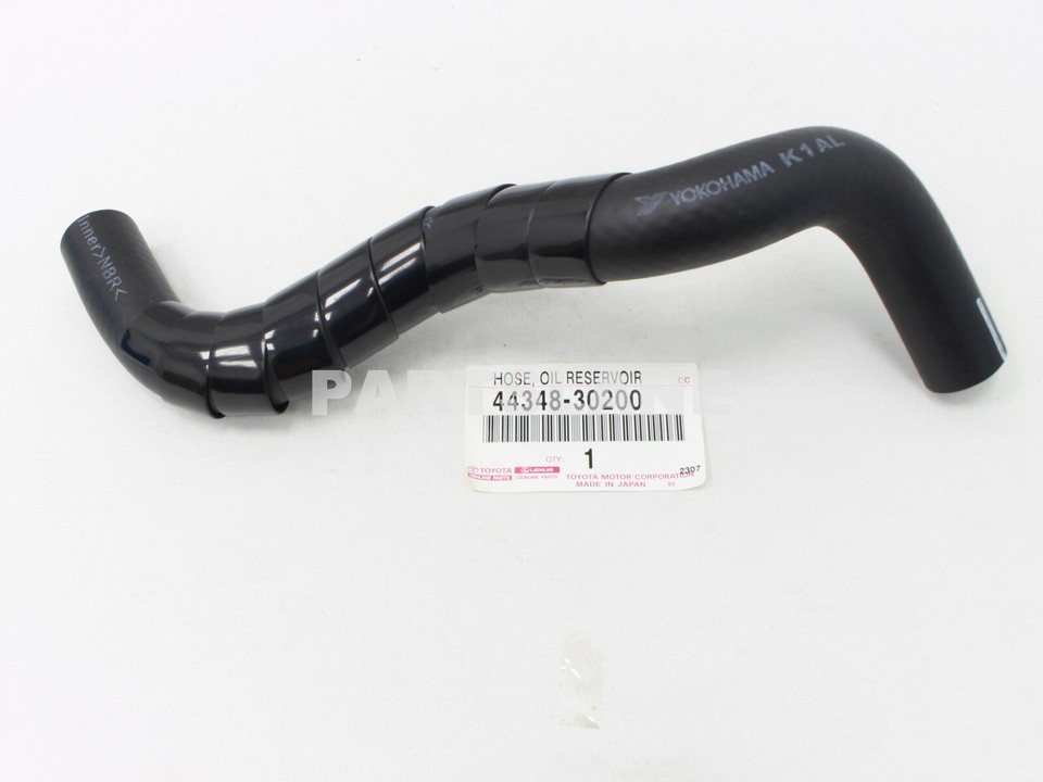 Toyota SC430 GS430 OEM Oil Reservoir To Pump Hose 44348-30200 | Genuine ...